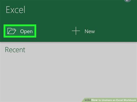3 Ways To Unshare An Excel Workbook WikiHow