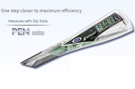 Digital Urine Specific Gravity Refractometer Atago Pen Urine S G Hydration Refractometer 3741