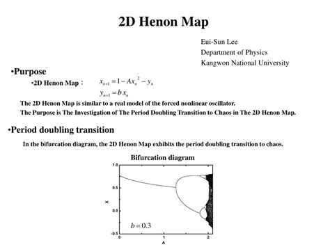 Ppt 2d Henon Map Powerpoint Presentation Free Download Id4019614