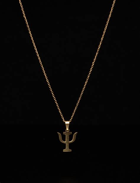 Psi Wave Function Necklace 12 Dalton
