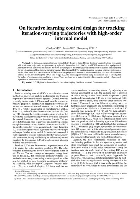 pdf on iterative learning control design for tracking iteration