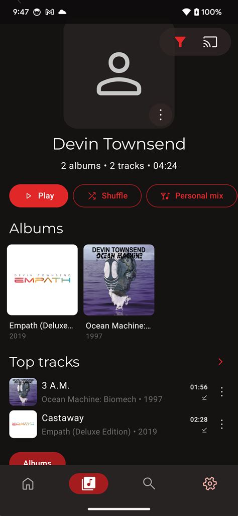 Albums Not Appearing Under Album Artist Support Symfonium Support