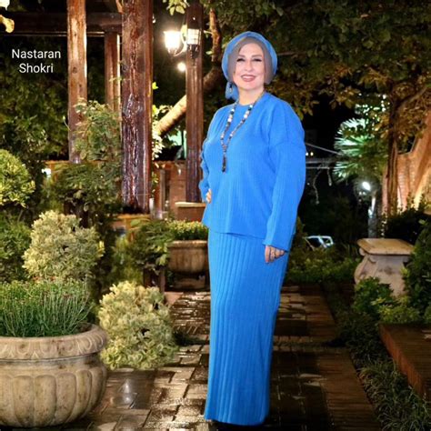 عکسهای جدید مرجانه گلچین با ست آبی باز هم همه را مبهوت کرد حاشیه سازی های خانم بازیگر تمامی ندارد