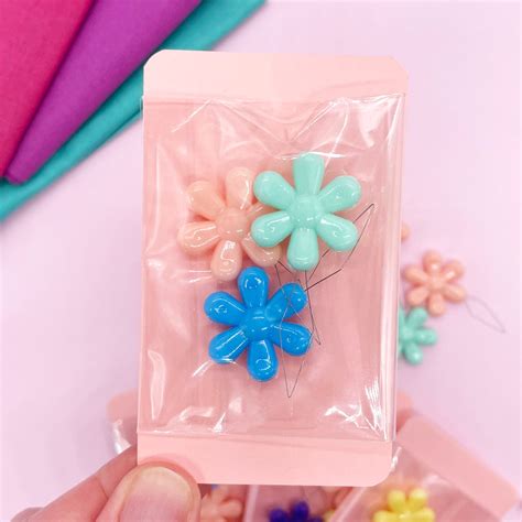 Flower Needle Threaders Pack Of 3 Lazy May Sewing Club