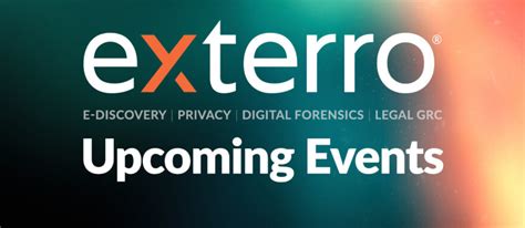 E Discovery Privacy And Digital Forensics Resources Exterro