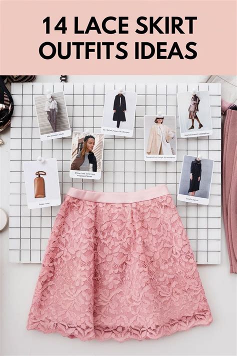 Pin On Lace Skirt Outfit Ideas