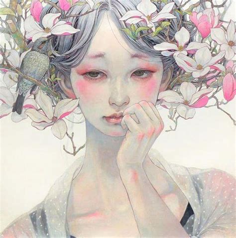 日本插畫家筆下的美人，是你喜歡的類型嗎？ 每日頭條