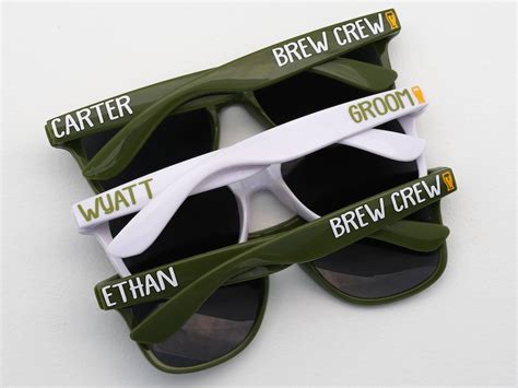 Bride Squad Custom Sunglasses Bachelorette Weekend Wedding
