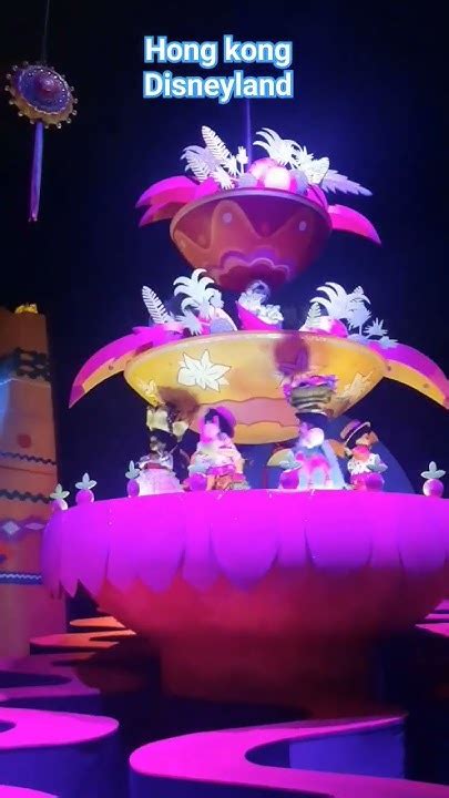 迪士尼hong Kong Disneyland Small World 小小世界duffyandfriends Youtube