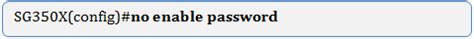 Configure Password Settings On A Switch Through The Command Line Interface CLI Cisco