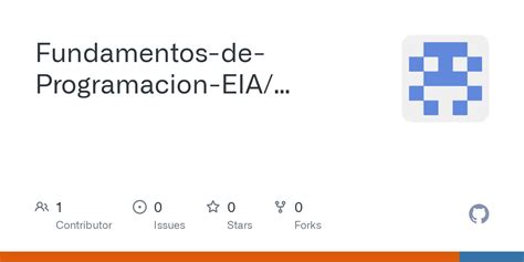 github fundamentos de programacion eia python diagnostico