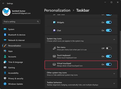 how to hide or show virtual touchpad in windows 11 or 10 gear up windows