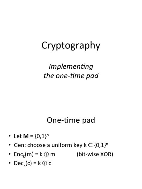 19 Implementing Otp Pdf