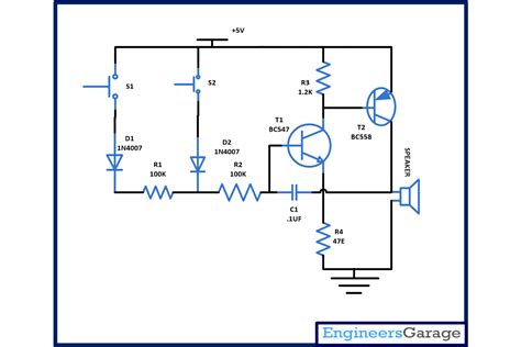 Car Alarm Circuit Diagram