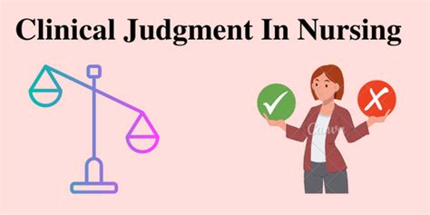 Clinical Judgment In Nursing Nurses Educator