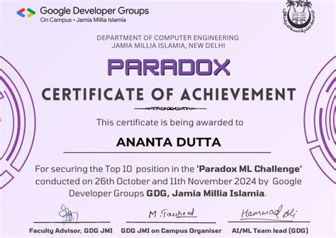 Ananta Dutta Choudhury On Linkedin Happy To Share That Ayush Karn And I Secured A Position