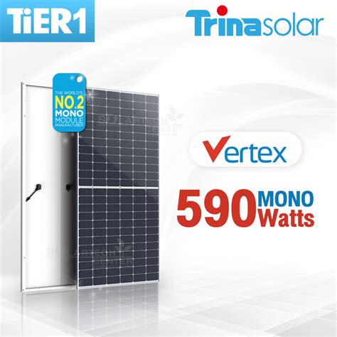 Trina Photovoltaic Panel W Wp Watt Off