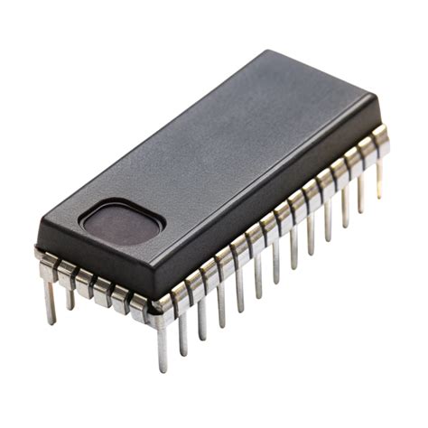 Detailed View Of An Eeprom Chip Highlighting Its Compact Design And Application In Advanced