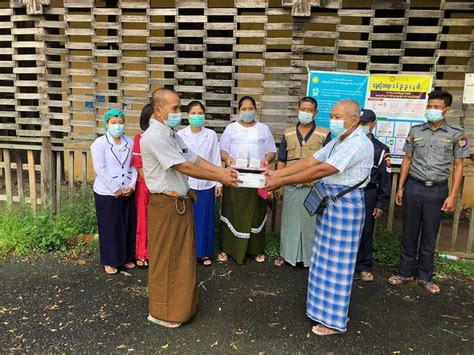 ရေကြည်မြို့နယ် ကျန်းမာရေးအထောက်အကူပြုကော်မတီဝင်များ၏အလှူငွေဖြင့် Quarantine Center သို့ ကျန