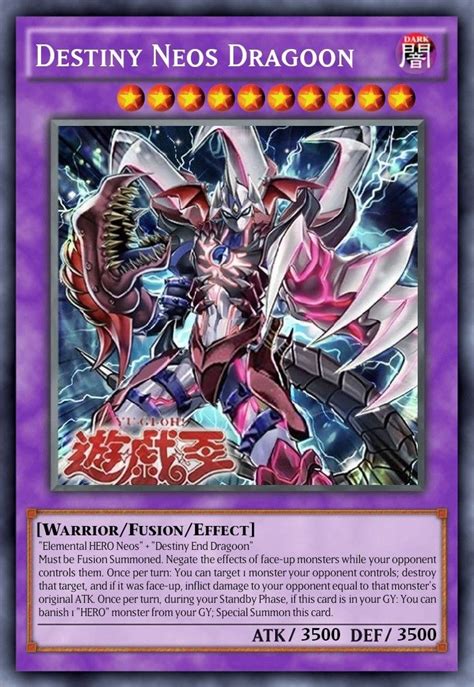 Destiny Neos Dragoon Elemental Hero Neos Anime Elemental Hero Neos