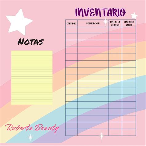 Collection Of Hojas De Inventario Para Imprimir Formato De Boletahoja De Inventario Para Imprimir