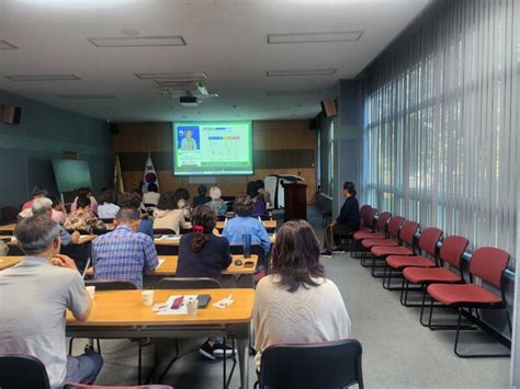 안동시 폭염 대비 농업인 건강관리 교육 실시