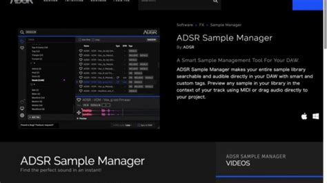 Adsr Sound Adsr Sample Manager Makous Peephole