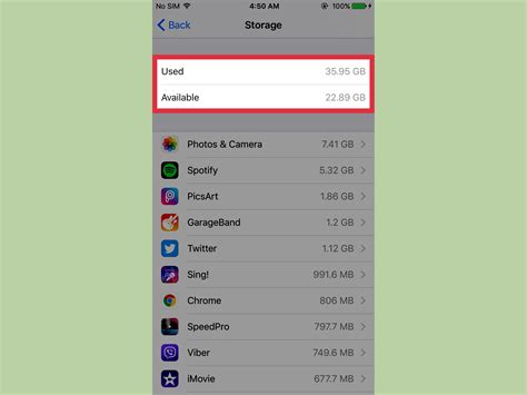 How To Check Used Storage On An IPhone 5 Steps With Pictures