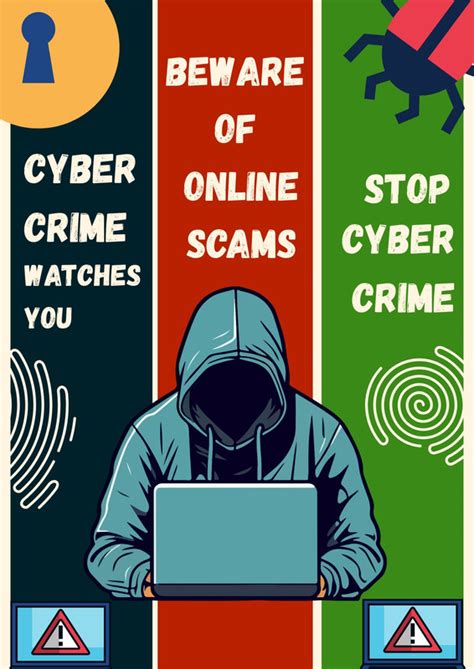 Free Editable Cyber Crime Poster Design Templates Canva