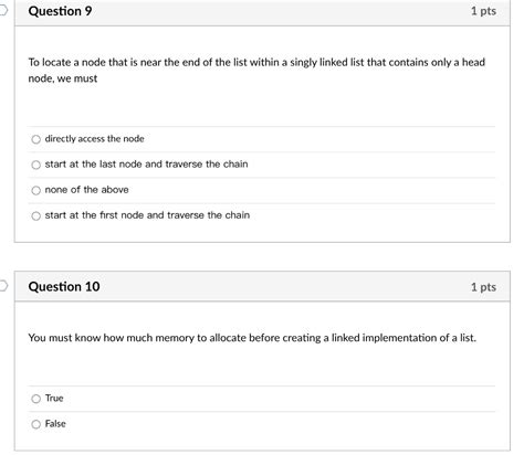 Solved Question 1 1 Pts Select All That Apply Which Of The
