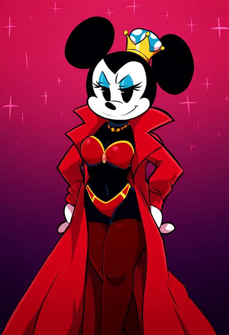 Theme Evil Queen Minnie By Siren Module On Deviantart