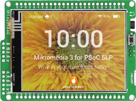 Mikromedia For Psoc® Mikroelektronika