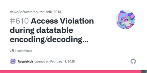 Access Violation During Datatable Encodingdecoding When The Local