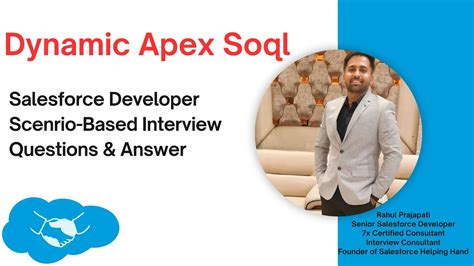 Salesforce Apex Dynamic Soql Query Interviw Scenrio Based Question