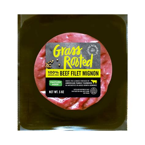 Get Grass Rooted 100 Grass Fed Beef Filet Mignon Steak Delivered