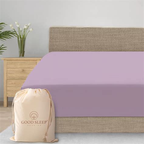 800 Thread Count Lavender Queen Fitted Sheet Only Deep Pocket Egyptian
