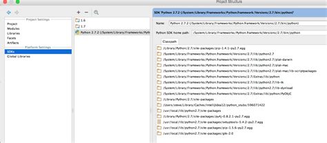 Setting Python Interpreter In Intellij In A Multi Language Scalajavapython Module Stack