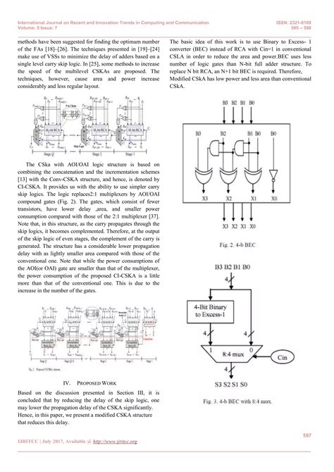 High Speed And Low Power Consumption Carry Skip Adder Using Binary To Excess One Converter Pdf