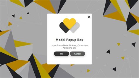 Model Popup Box Html Css Jquery Youtube