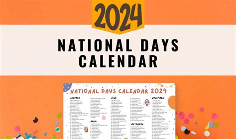 National Day Calendar April 2025 Printable Hunter Liddell