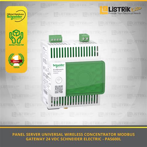 Promo Schneider Ecostruxure Panel Server Concentrator Modbus Gateway 24vdc Cicil 0 3x Jakarta