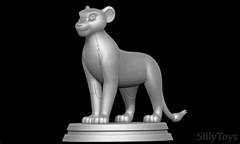 Nala The Lion King 3d Print Model Zbrushcentral