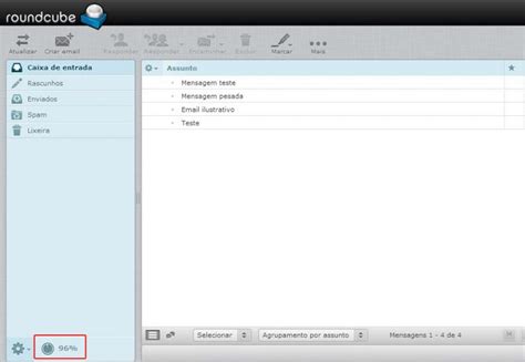 Como Remover Os Seus E Mails No Webmail Roundcube Ou Outlook Usina