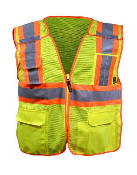 5 Poimt Break Away 8 Pocket Vest Class 2 Eco Atrnsmb Gulf Atlantic Supply