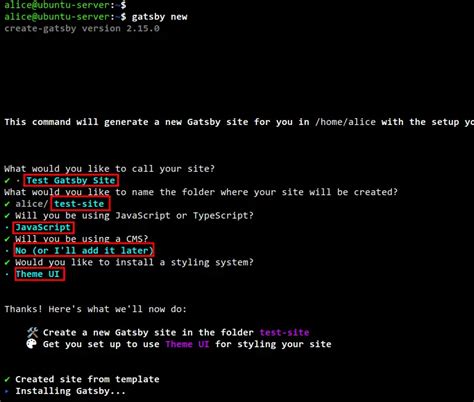 How To Install Gatsby Js Node Framework On Ubuntu