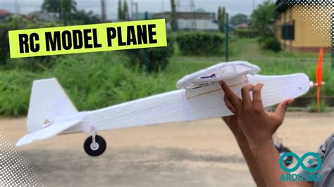 how i made a model rc airplane with no experience from scratch diy arduino youtube