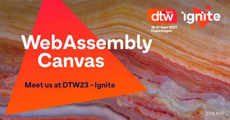 Sigscale On Linkedin Webassembly Canvas