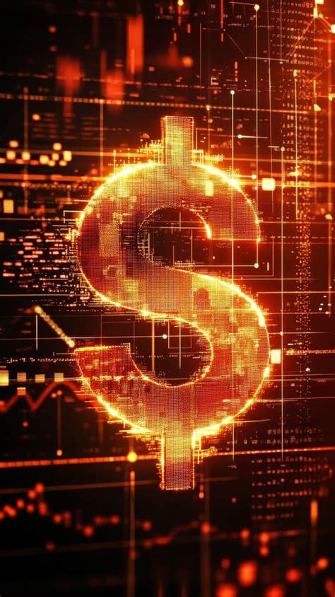 Dazzling Visual Representation Of Currency Symbols Highlights The