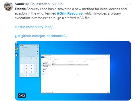 Grimresource Windows Xss Vulnerability Exploited With Msc Files Borns Tech And Windows World