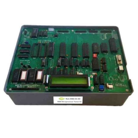 8086 Microprocessor Trainer Kit Nvis M86 02 Ad